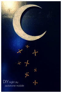 Night Sky Mobile – Bored & Crafty – Indie Crafts