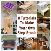 8 Tutorials To Make Your Own Step Stools – Indie Crafts