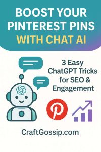 How To Use ChatGPT, A chat-ai Tool To Enhance Your Pinterest Pins ...
